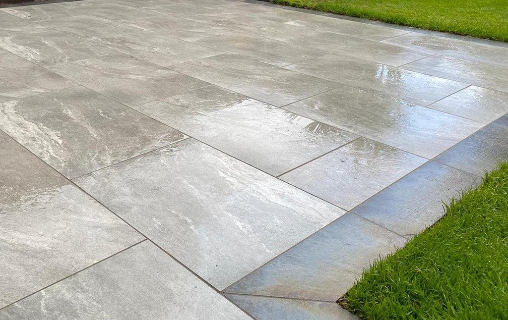 Earthcore Espirit Grey Outdoor Porcelain Paving Tiles - 900x600 - 20mm ...