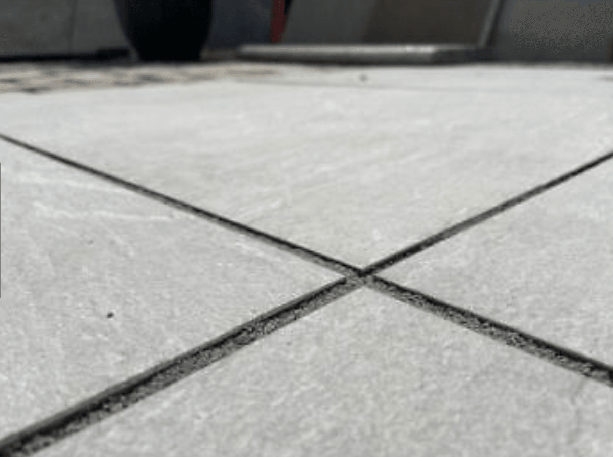 Kandla Grey Indian Sandstone Paving Slabs | Riven - Sawn Edge | Patio ...